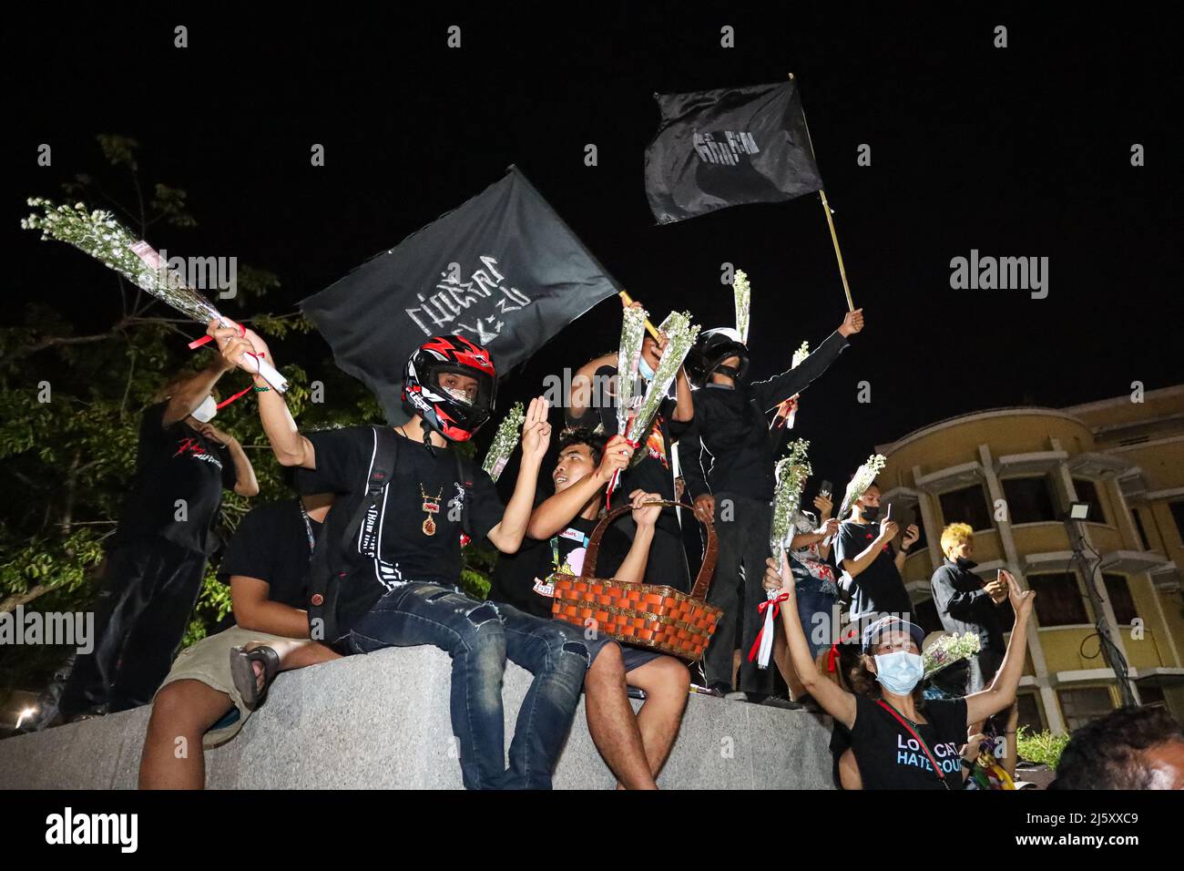 Bangkok, Thailand. 24th Apr, 2022. (4/24/2022) A Commoner Band and Port ...