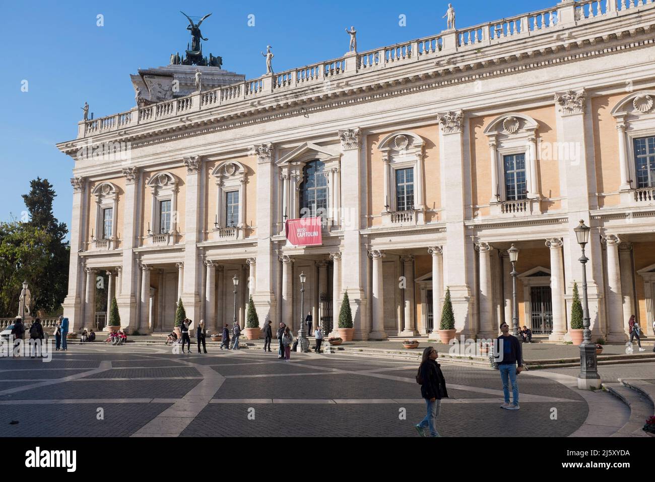 Musei Capitolini Rome Italy Stock Photo - Alamy