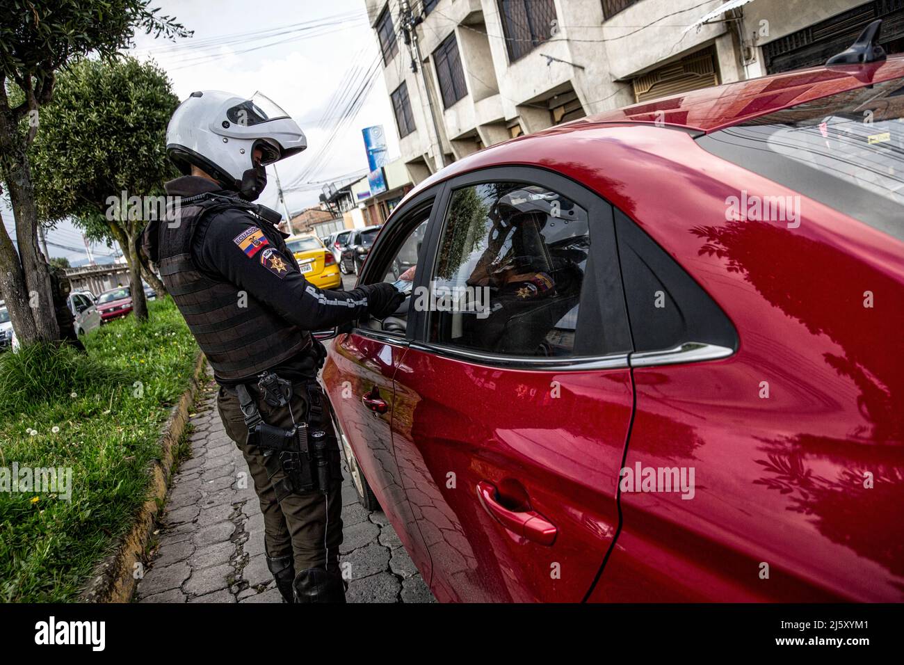 Ecuador immigration control hi-res stock photography and images - Alamy