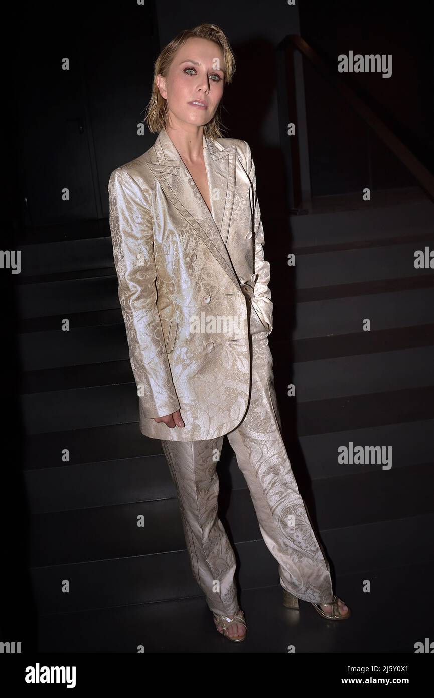 Roma, Italien. 25th Apr, 2022. Margot Sikabonyi attends the premiere of ...