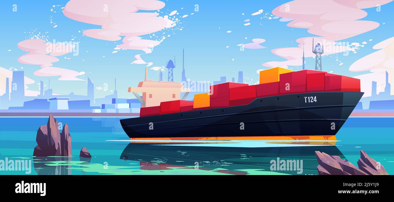 Import export cartoon hi-res stock photography and images - Alamy