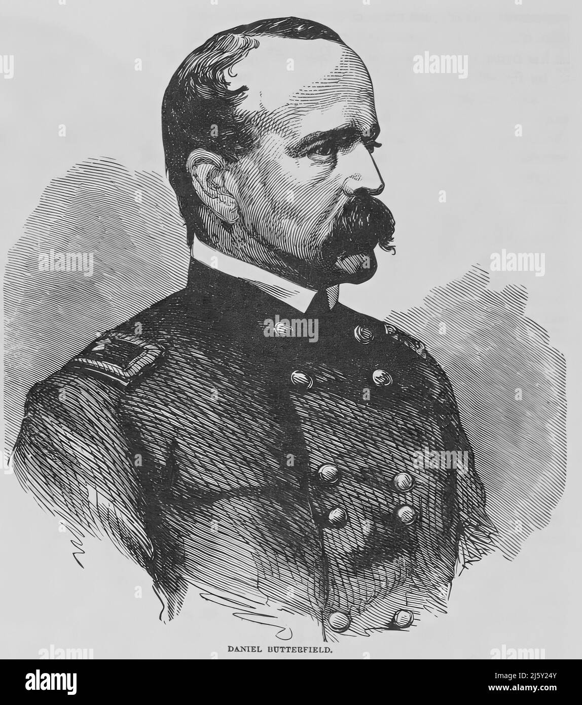 Portrait of Daniel Adams Butterfield, Union Army General in the ...