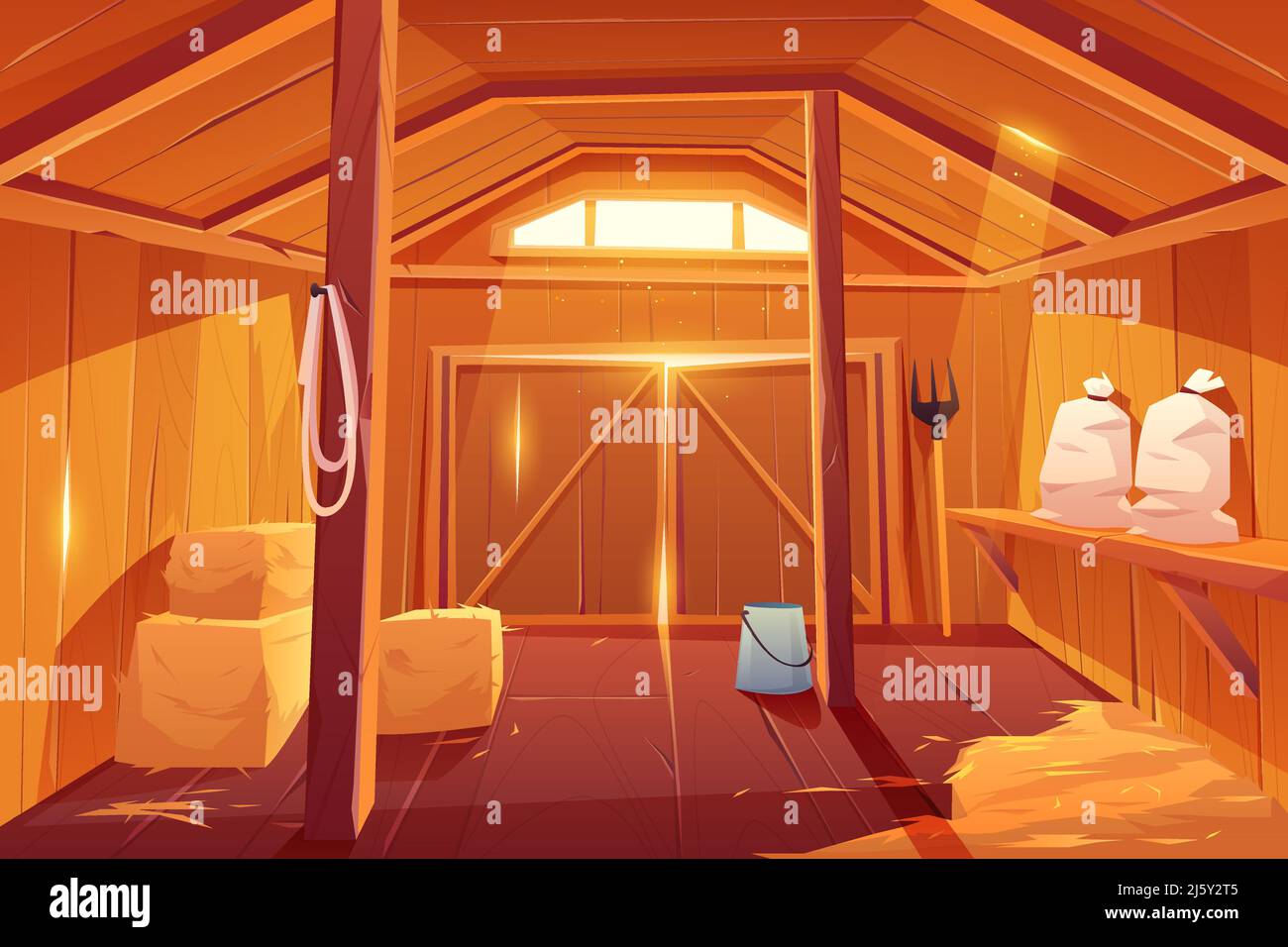 Traditional haystack Stock Vector Images - Alamy