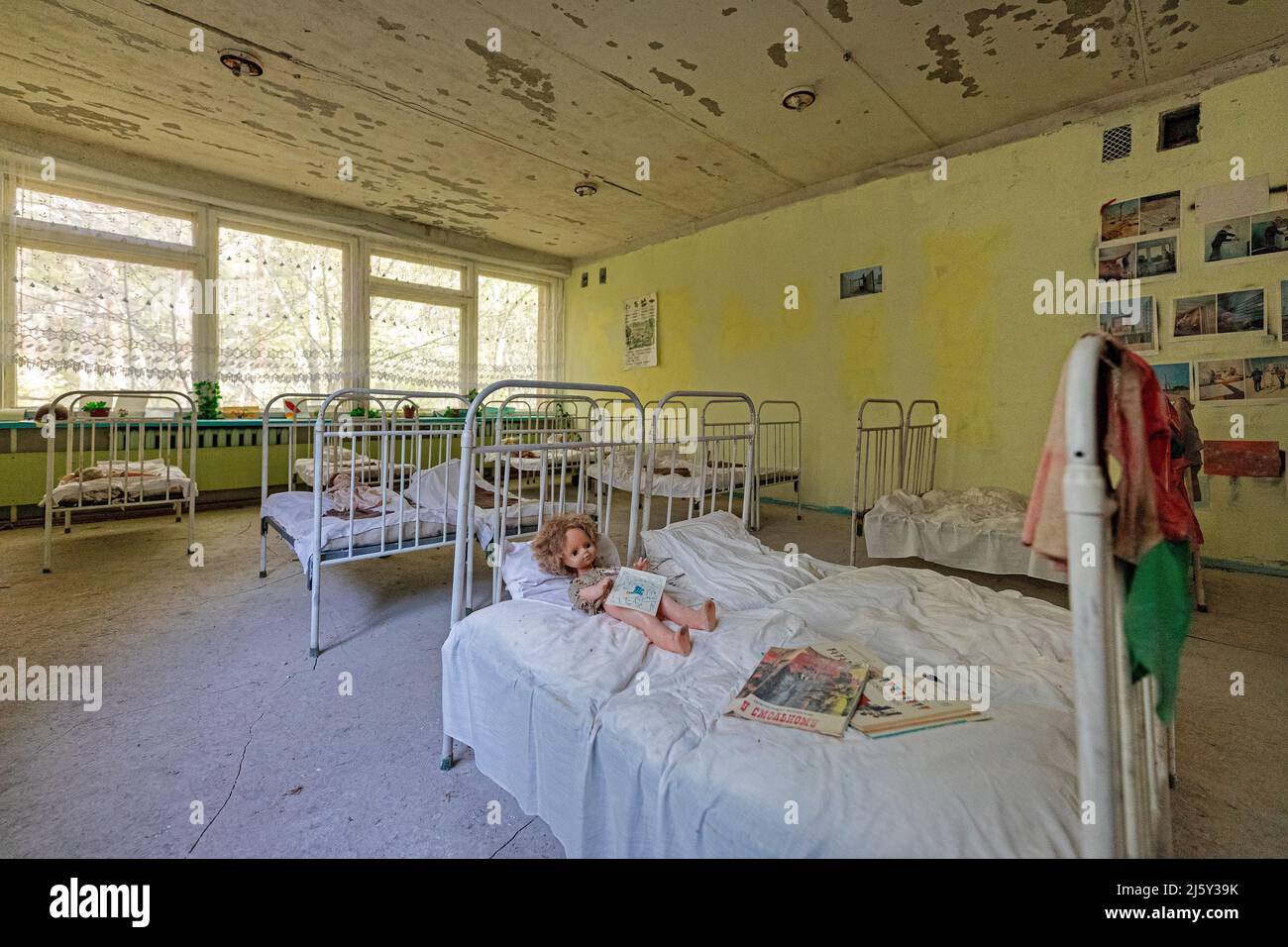 The October 21, 2021, photo of the Chernobyl Museum in Chernobyl in ...