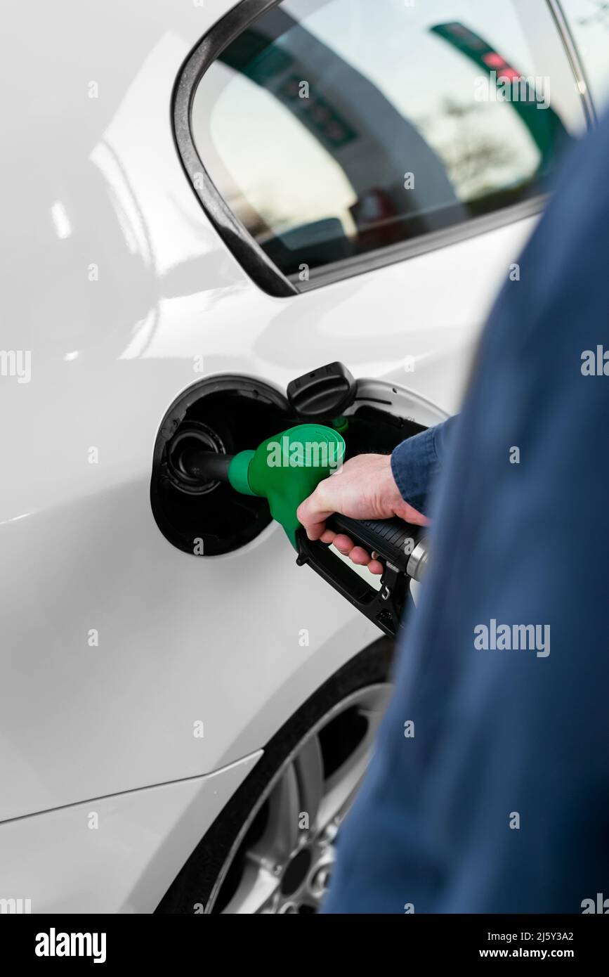 Diesel refilling station hi-res stock photography and images - Alamy