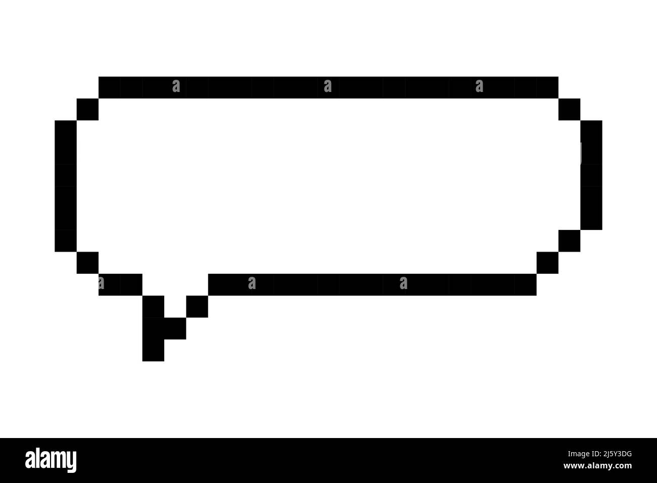 Simple bubble chat symbol Stock Vector Images - Alamy