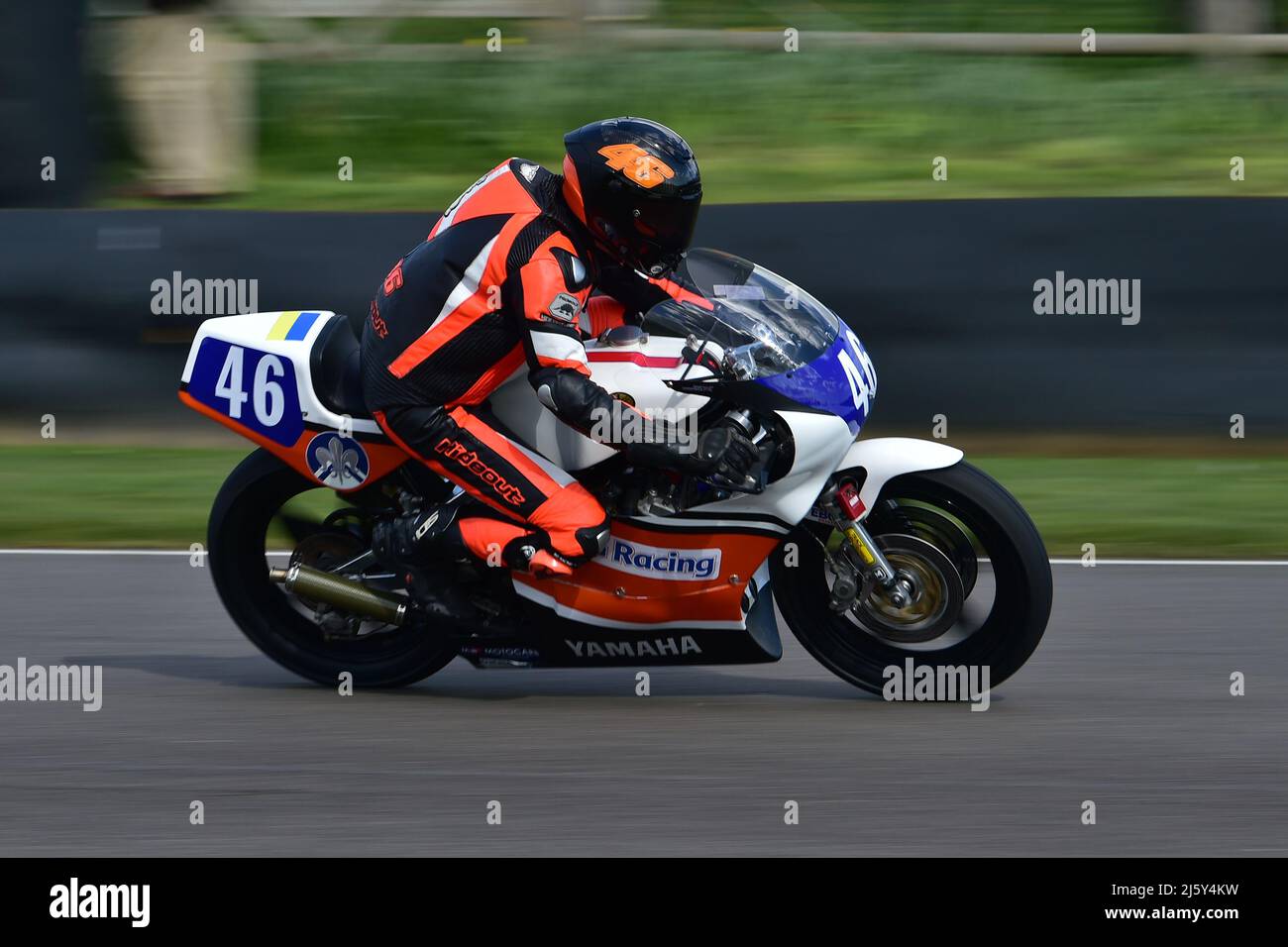 Grant Goodings, Yamaha TZ350G, Hailwood Trophy for two stroke 250cc and ...