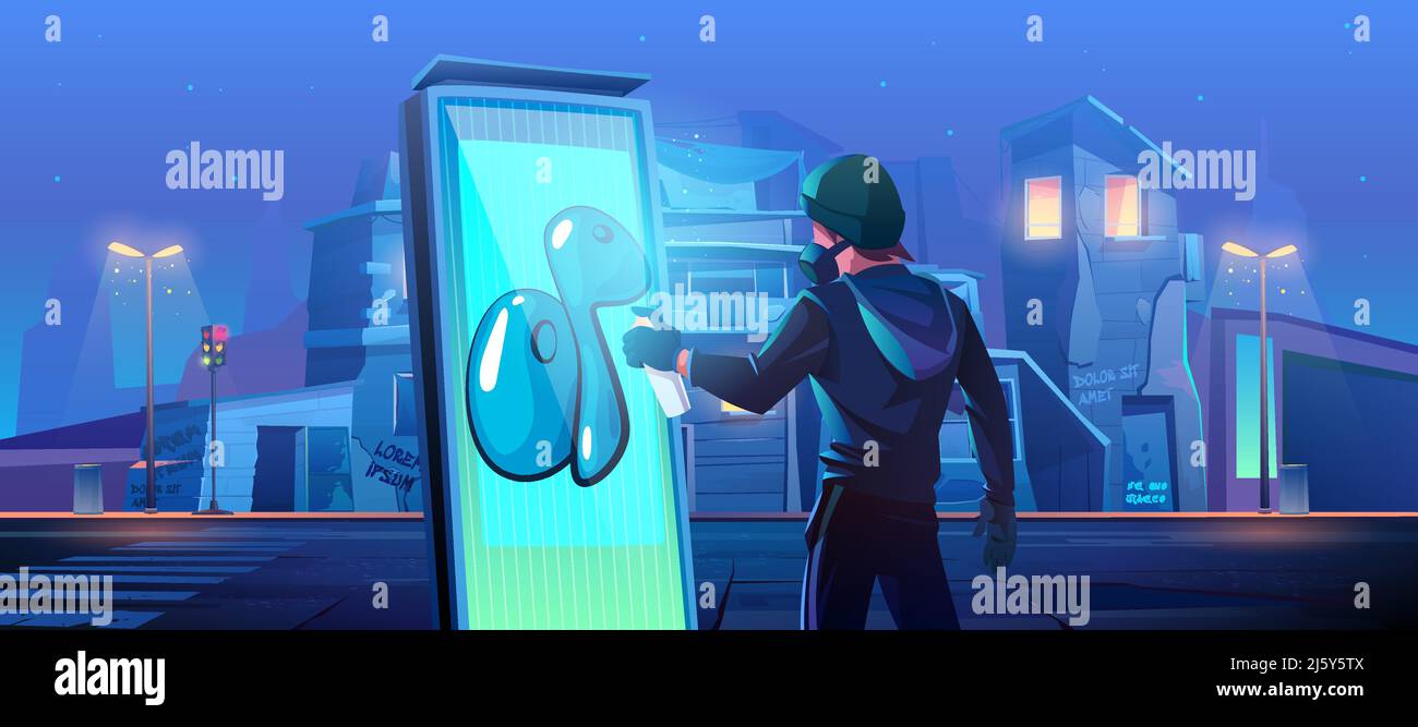 Man urban rear view Stock Vector Images - Alamy