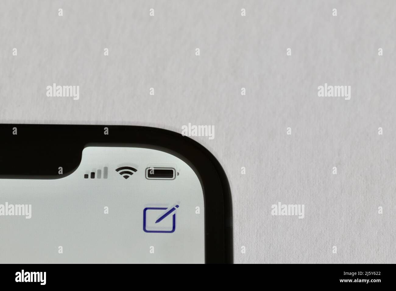 Status bar hi-res stock photography and images - Alamy