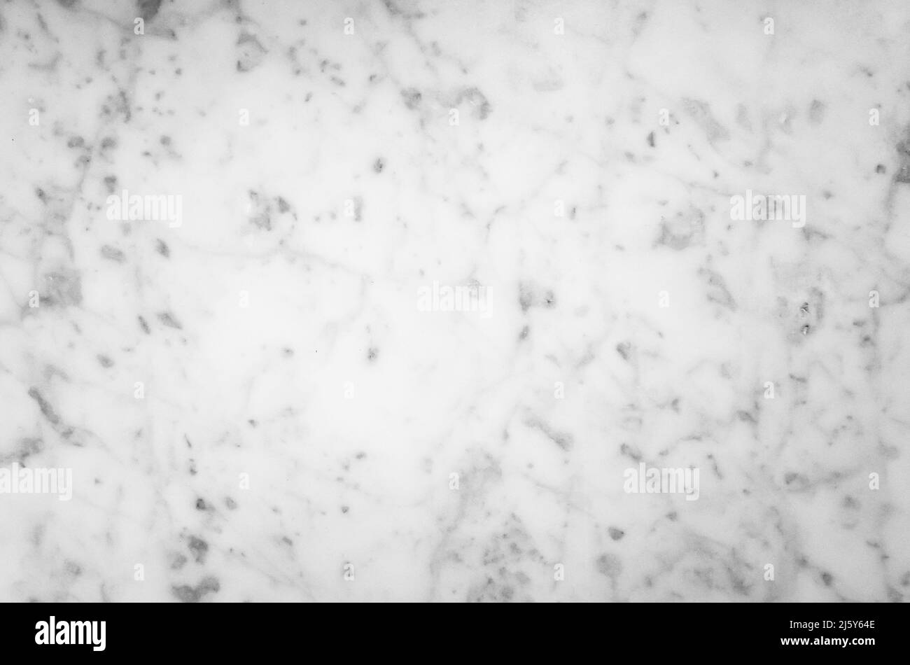 White marble, natural pattern with gray veins, close up photo, front ...