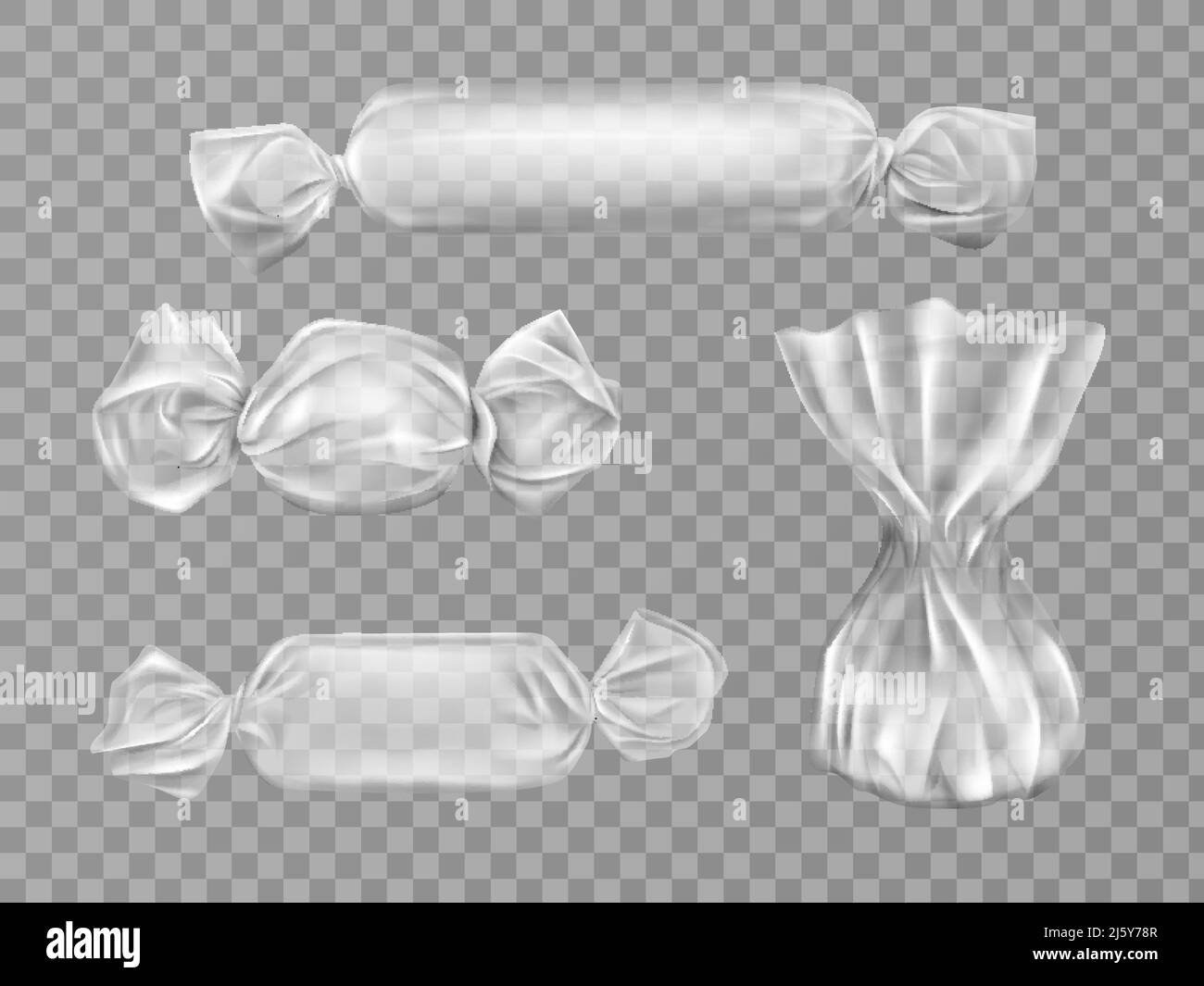 Peppermint Candy In Wrapper