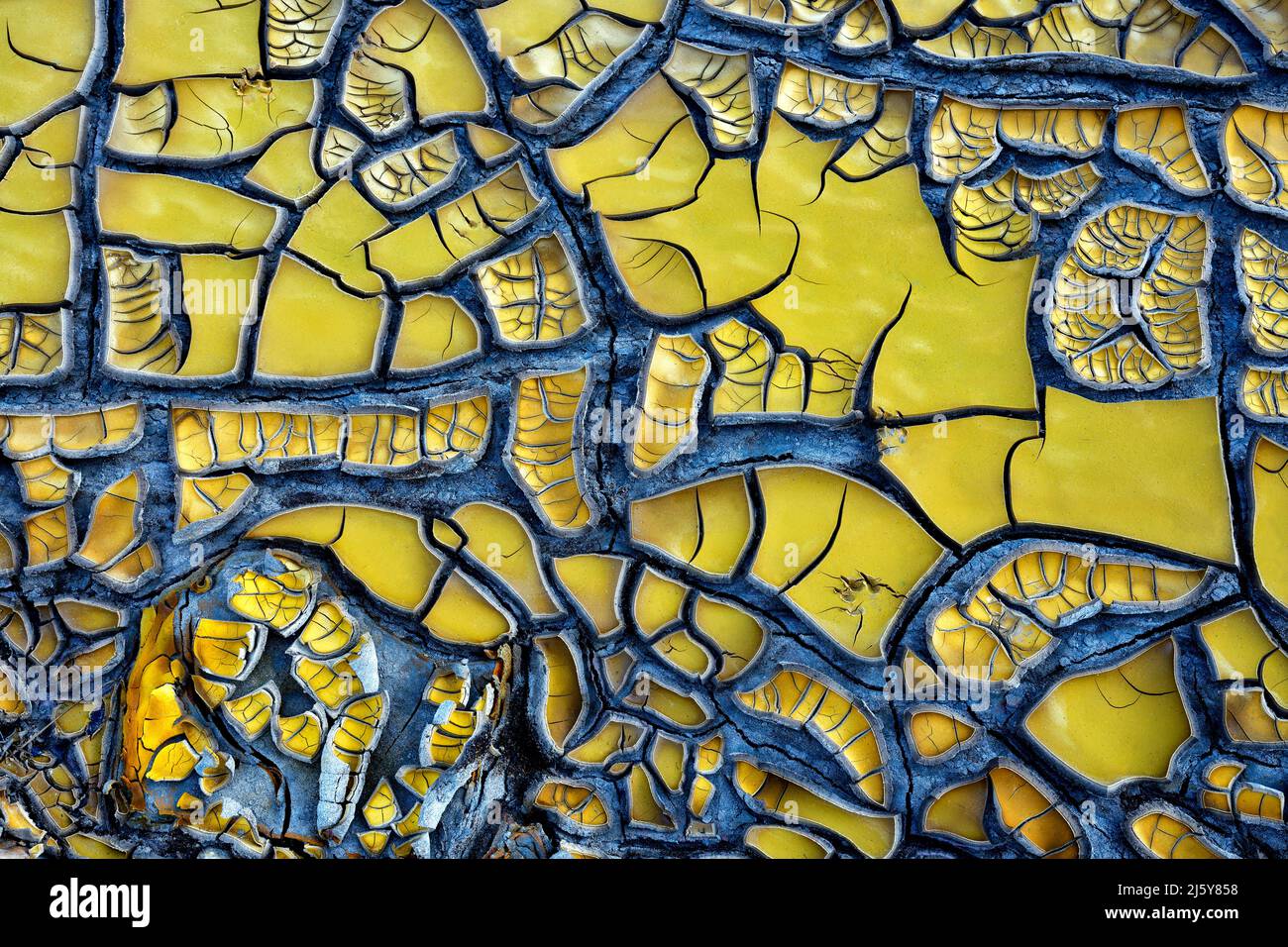 Full frame abstract background of textured earth with dried ground and ...