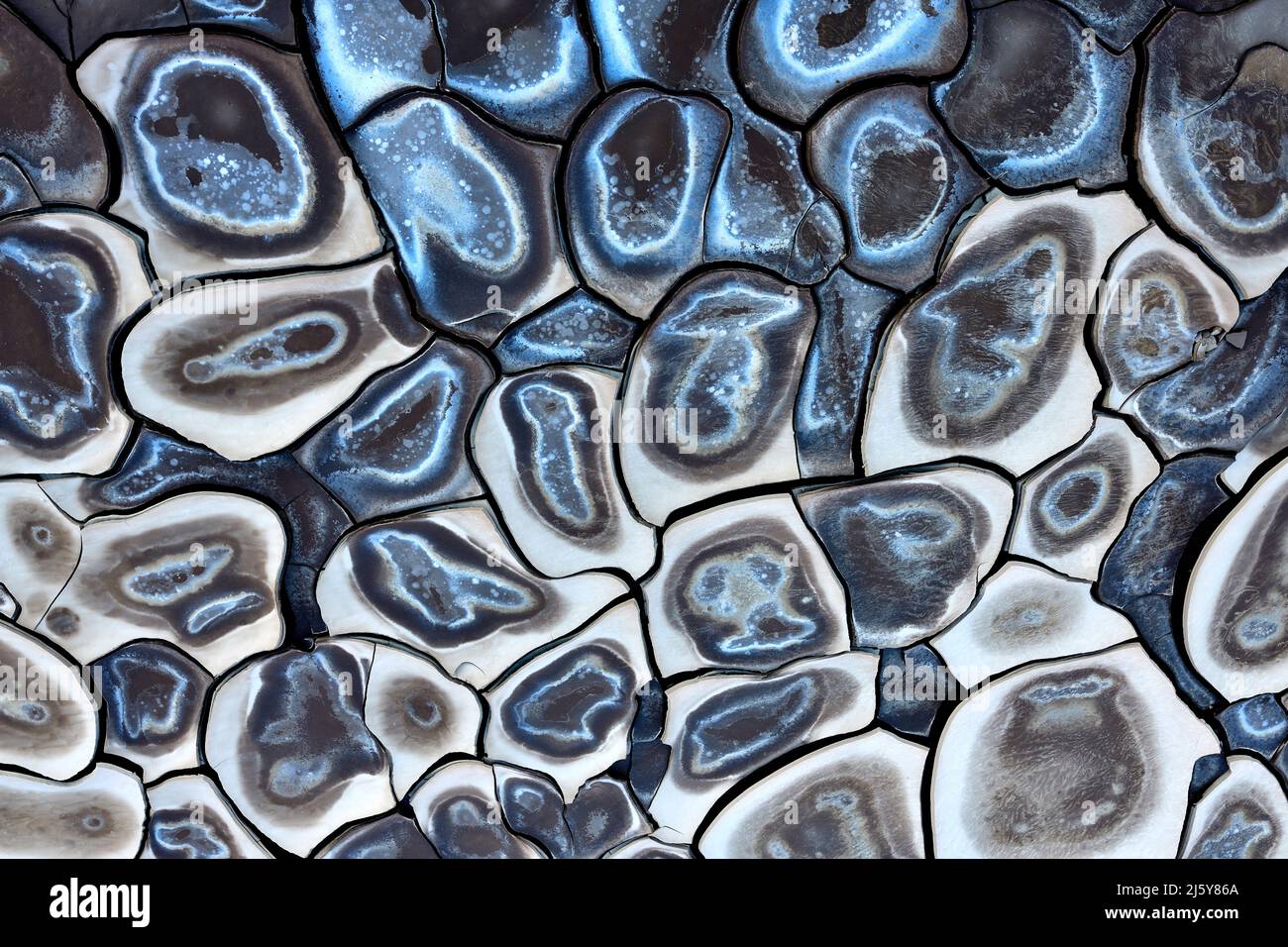 Full frame abstract creative background of dry earth textures with ...