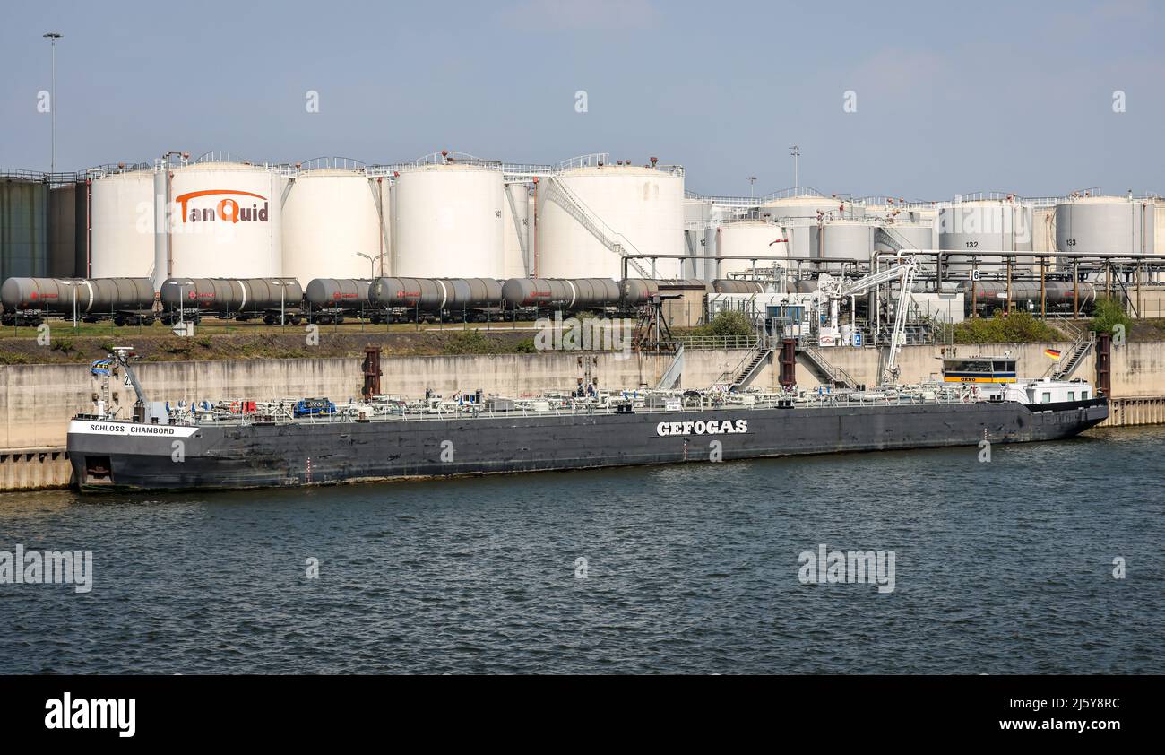 Duisburg, North Rhine-Westphalia, Germany - Duisburg Port, Duisburg ...