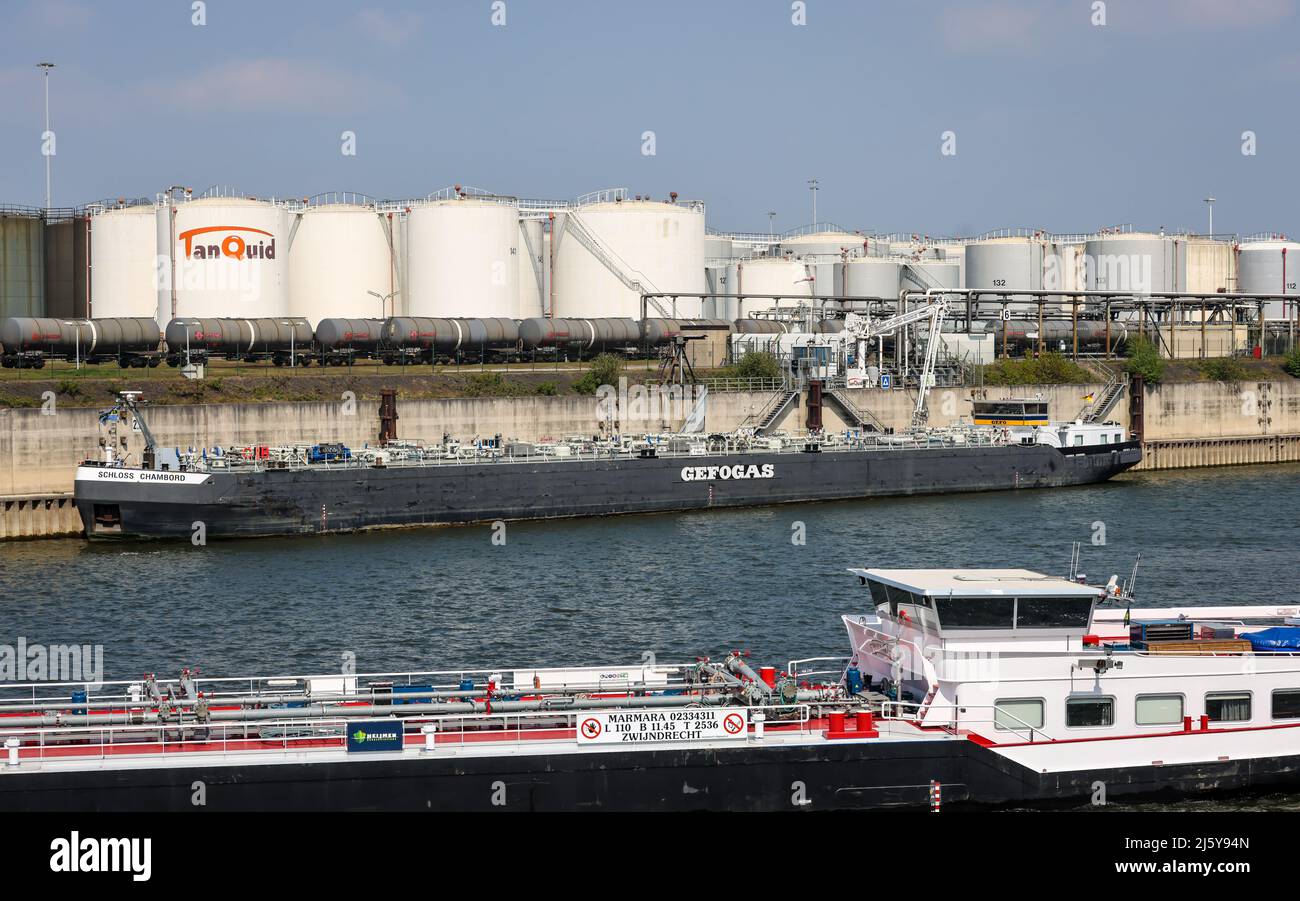 Duisburg, North Rhine-Westphalia, Germany - Duisburg Port, Duisburg ...