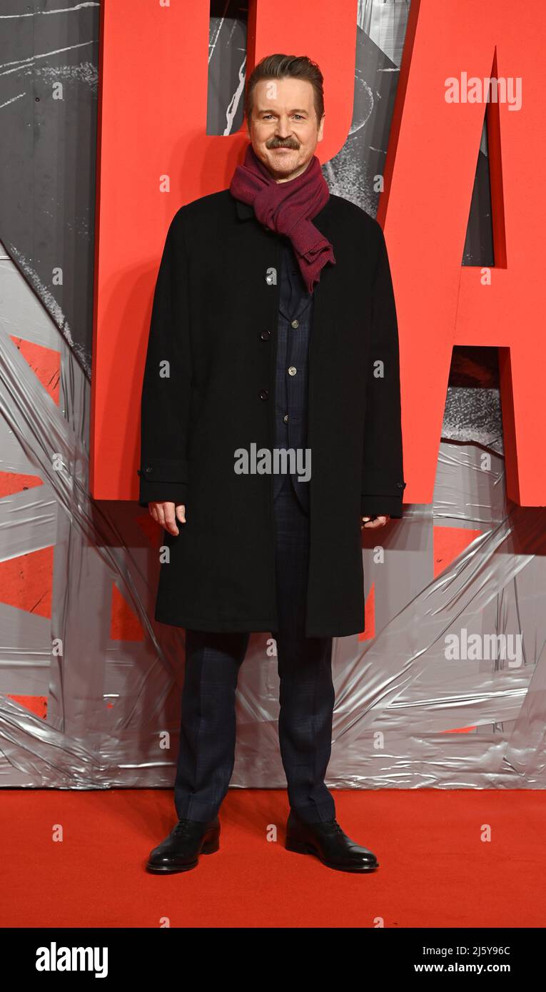 Photo Must Be Credited ©Alpha Press 079965 23/02/2022 Matt Reeves at ...