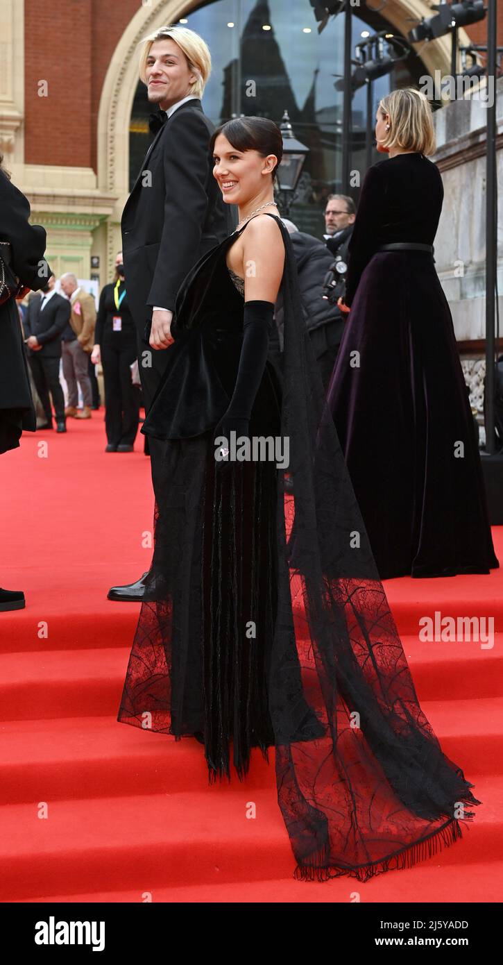 Photo Must Be Credited ©Alpha Press 079965 13/03/2022 Millie Bobby ...