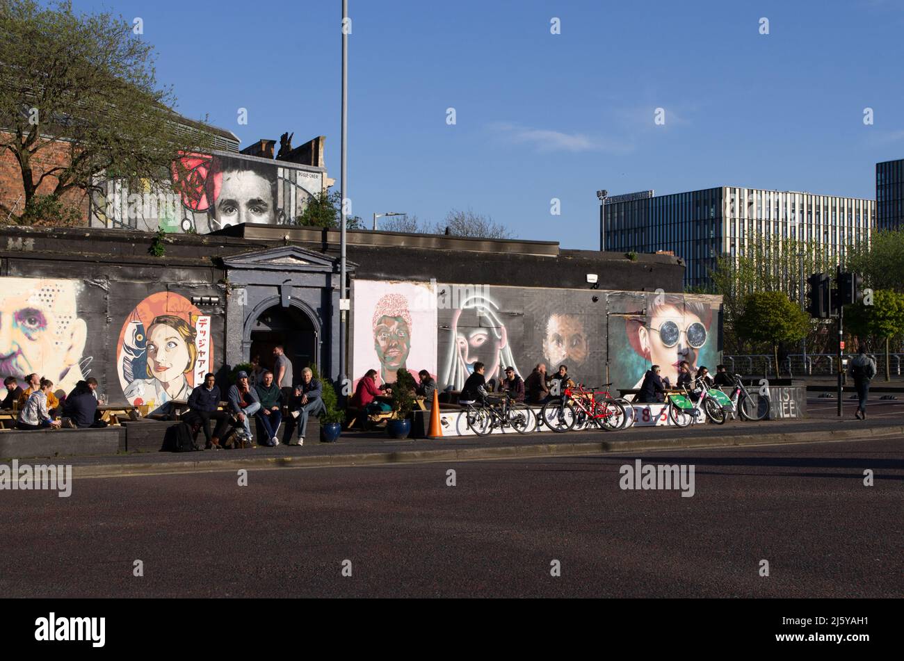 Murals at the clutha bar hi-res stock photography and images - Alamy