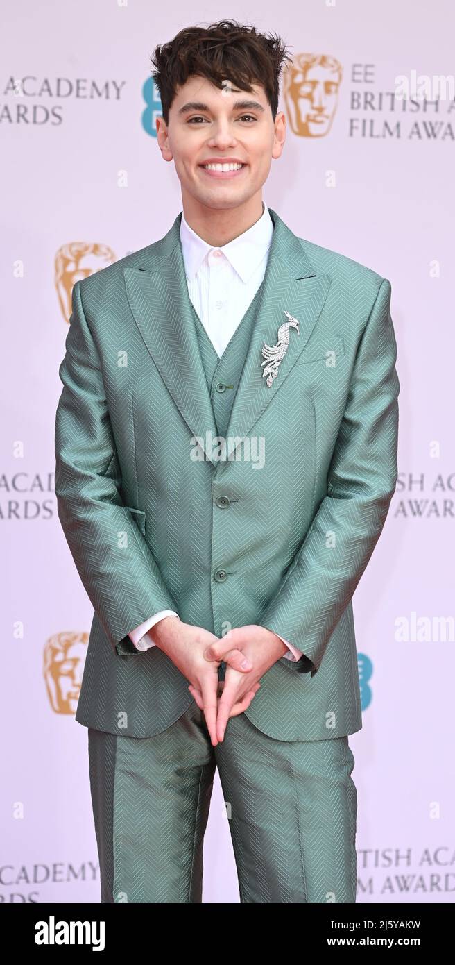 Photo Must Be Credited ©Alpha Press 079965 13/03/2022 Max Harwood EE ...