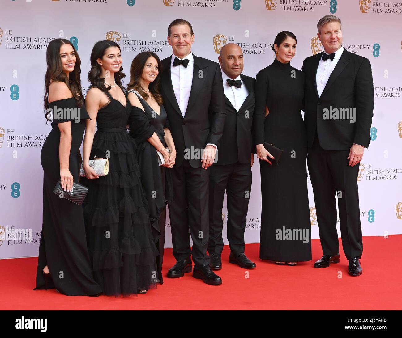 Photo Must Be Credited ©Alpha Press 079965 13/03/2022 Guests EE Bafta ...