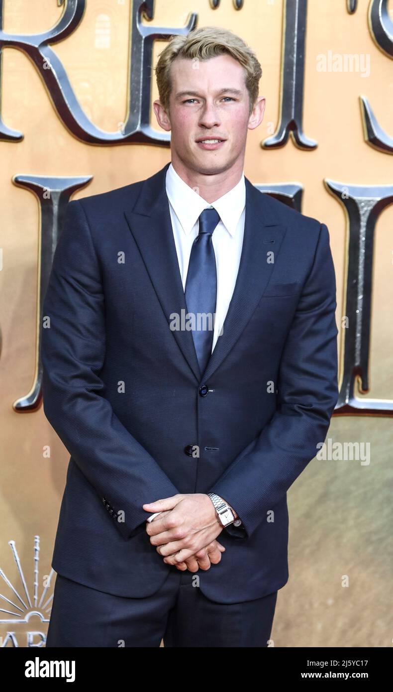 Photo Must Be Credited ©Alpha Press 085001 29/03/2022 Callum Turner At ...