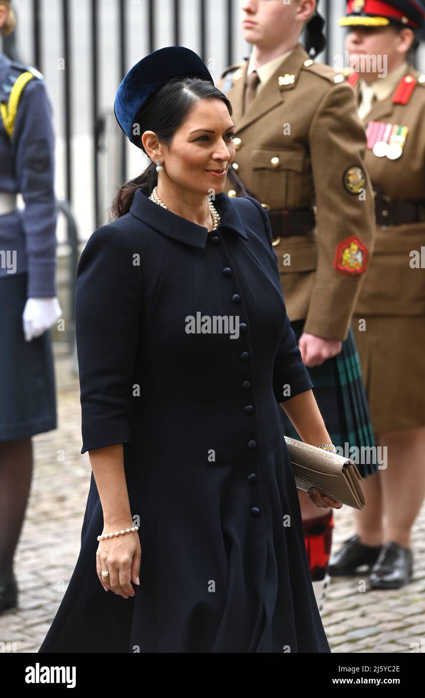 Photo Must Be Credited ©Alpha Press 079965 29/03/2022 Priti Patel at ...