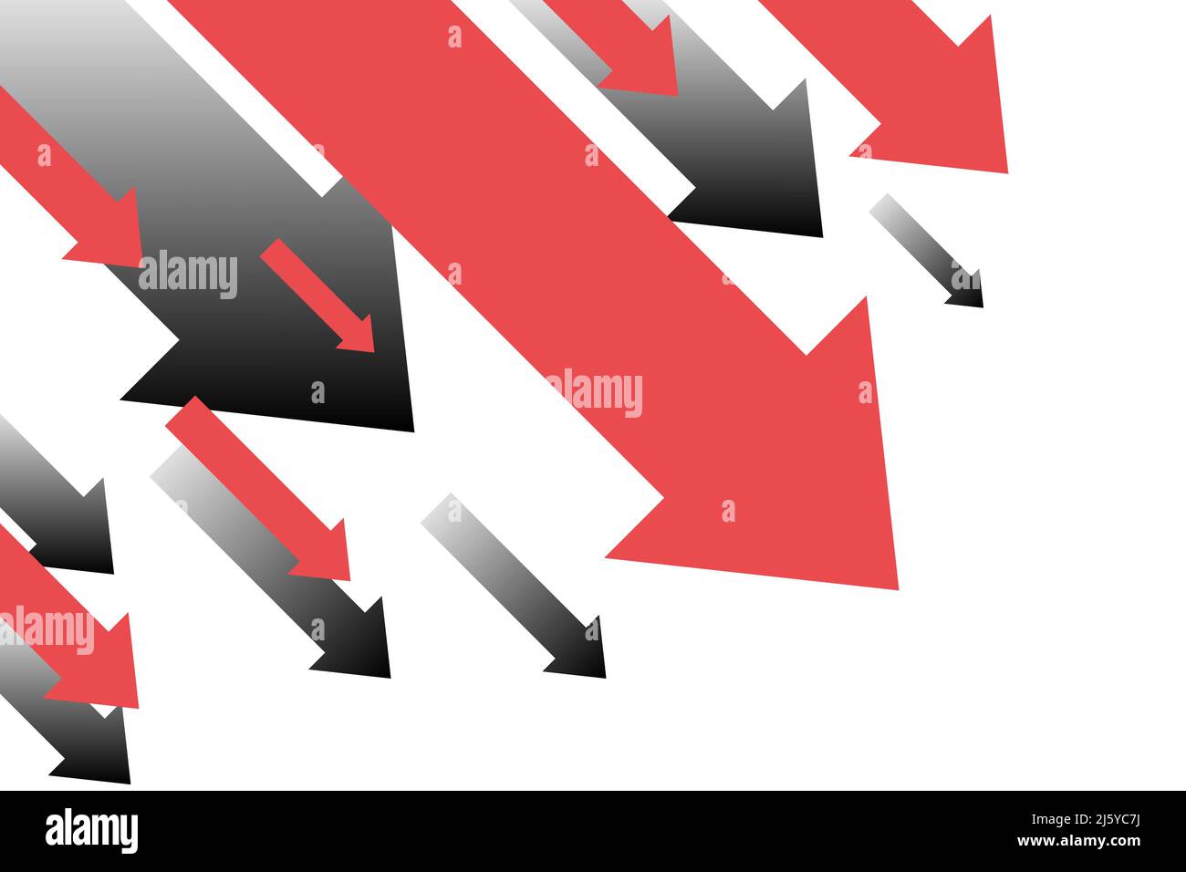 Down arrow value diagram Stock Vector Images - Alamy