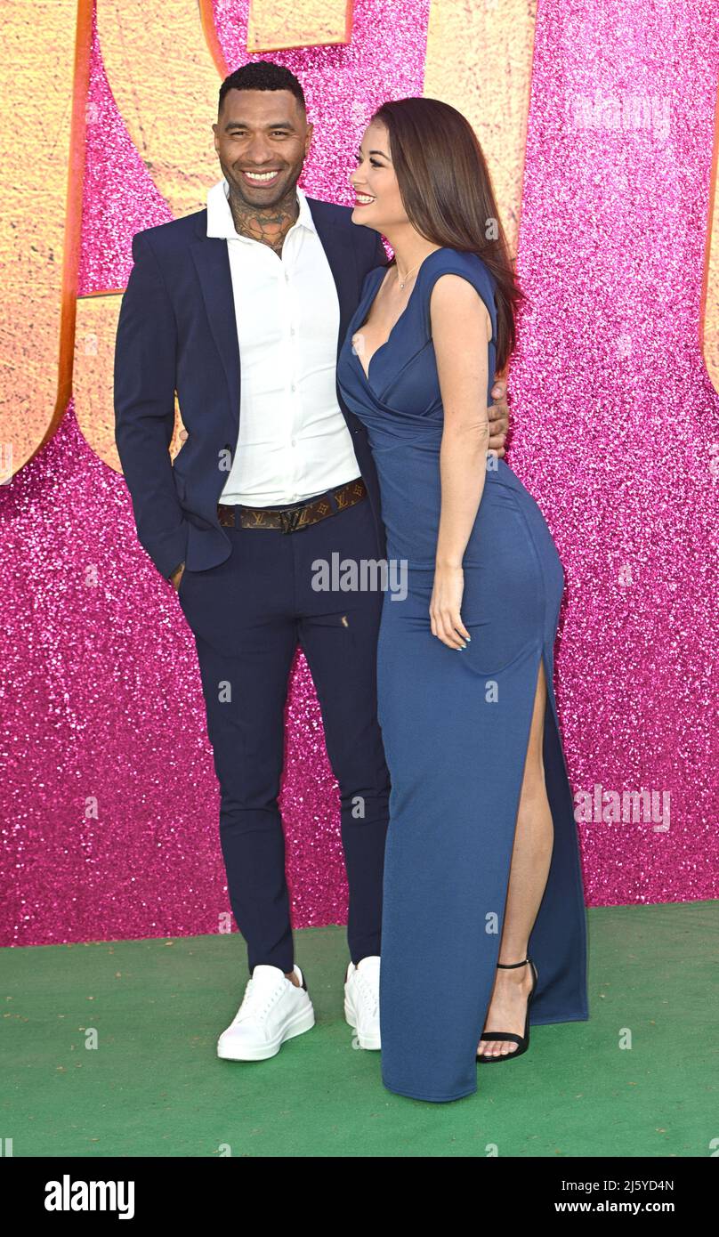 Jermaine pennant girlfriend hi-res stock photography and images - Alamy