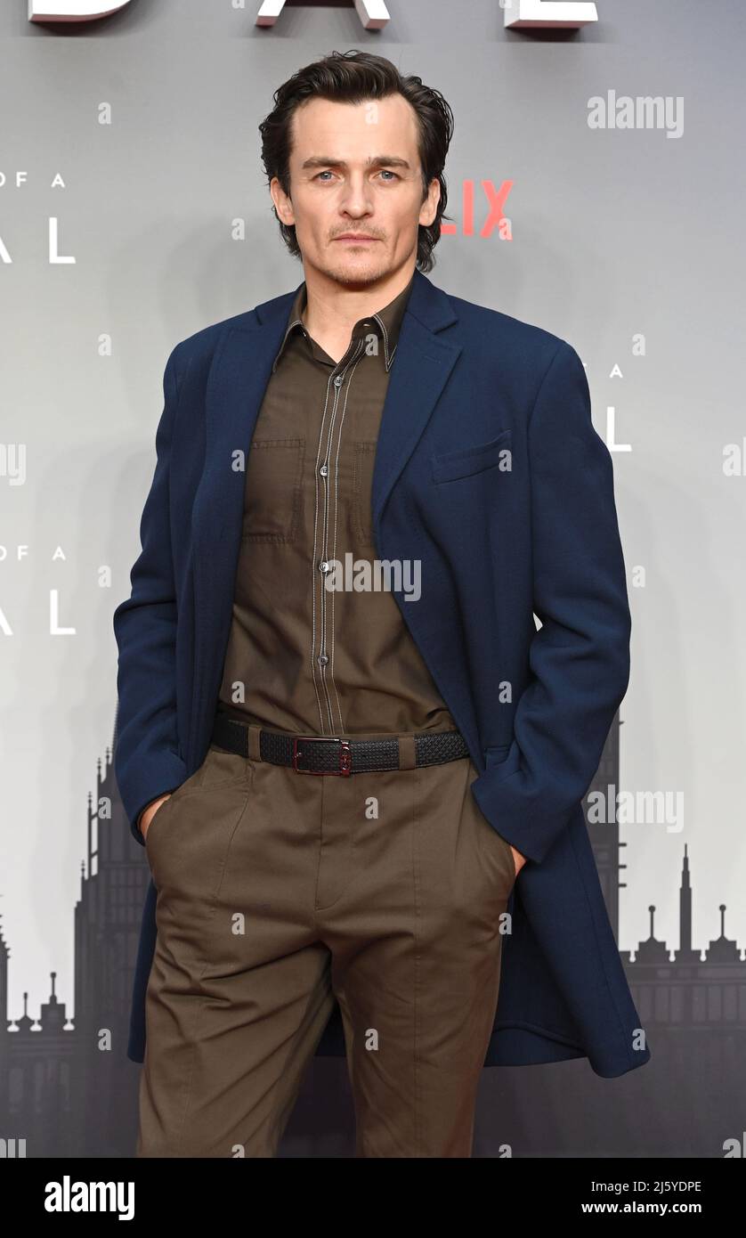 Photo Must Be Credited ©Alpha Press 079965 14/04/2022 Rupert Friend ...