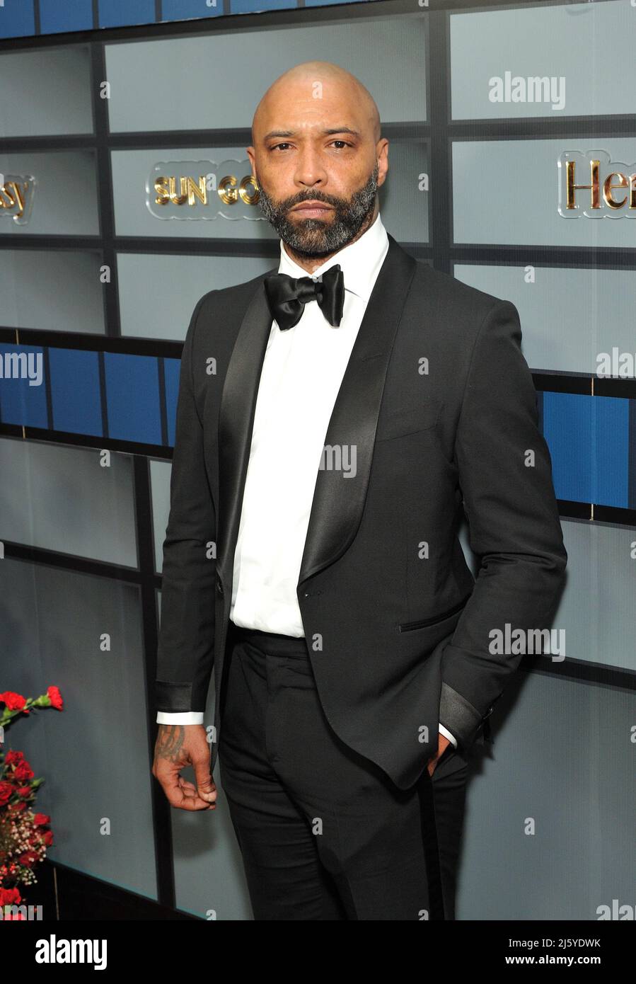 New York, USA. 25th Apr, 2022. Joe Budden attends the celebration for ...
