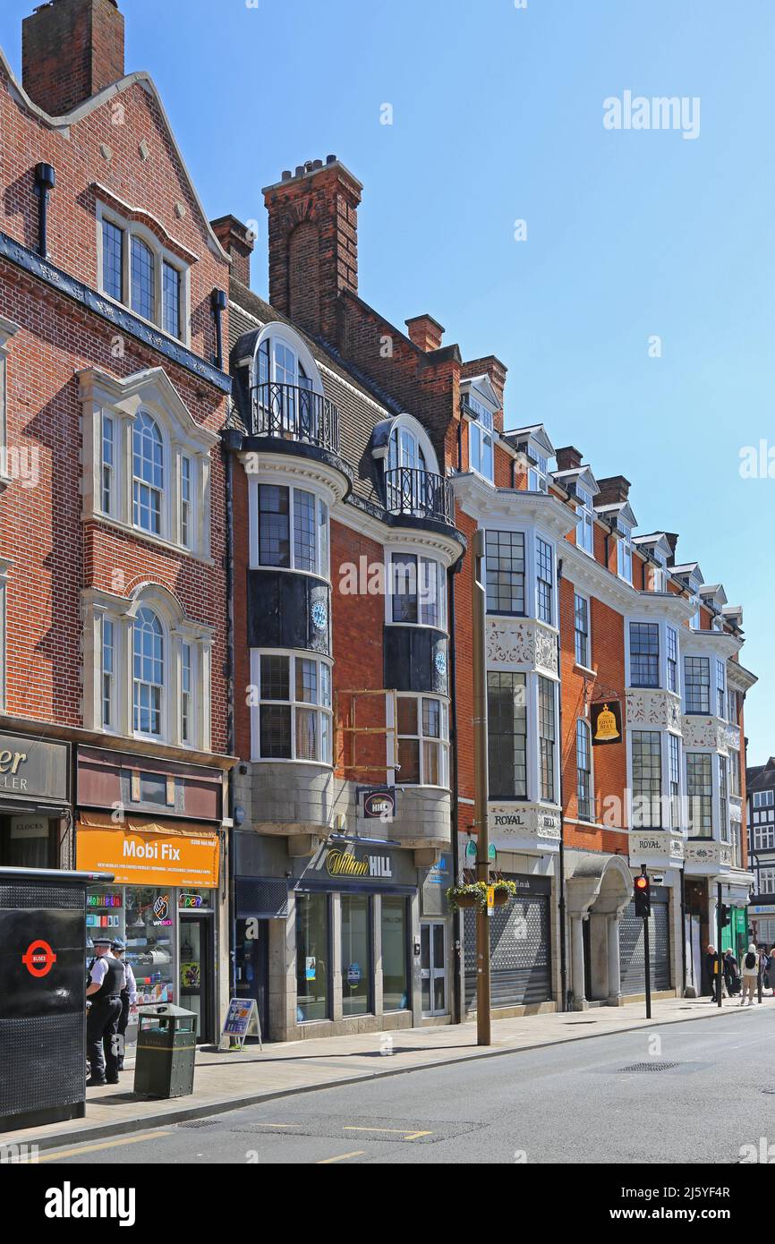 The historic Royal Bell building, former coaching inn, part of a ...