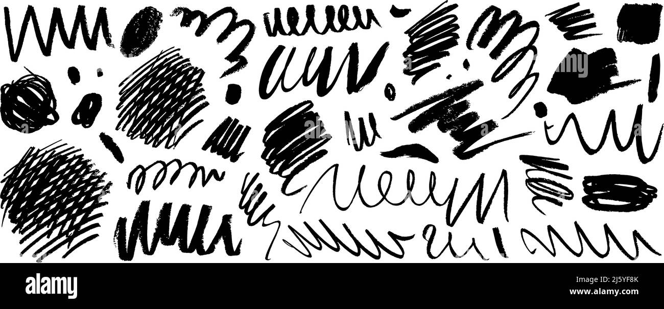 Vector line hand drawn Cut Out Stock Images & Pictures - Alamy