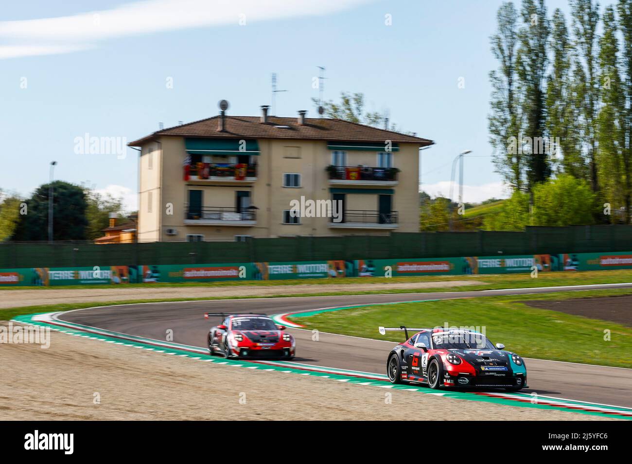 Imola, Italy. 23rd Apr, 2022. #2 Rudy van Buren (NL, Huber Racing ...