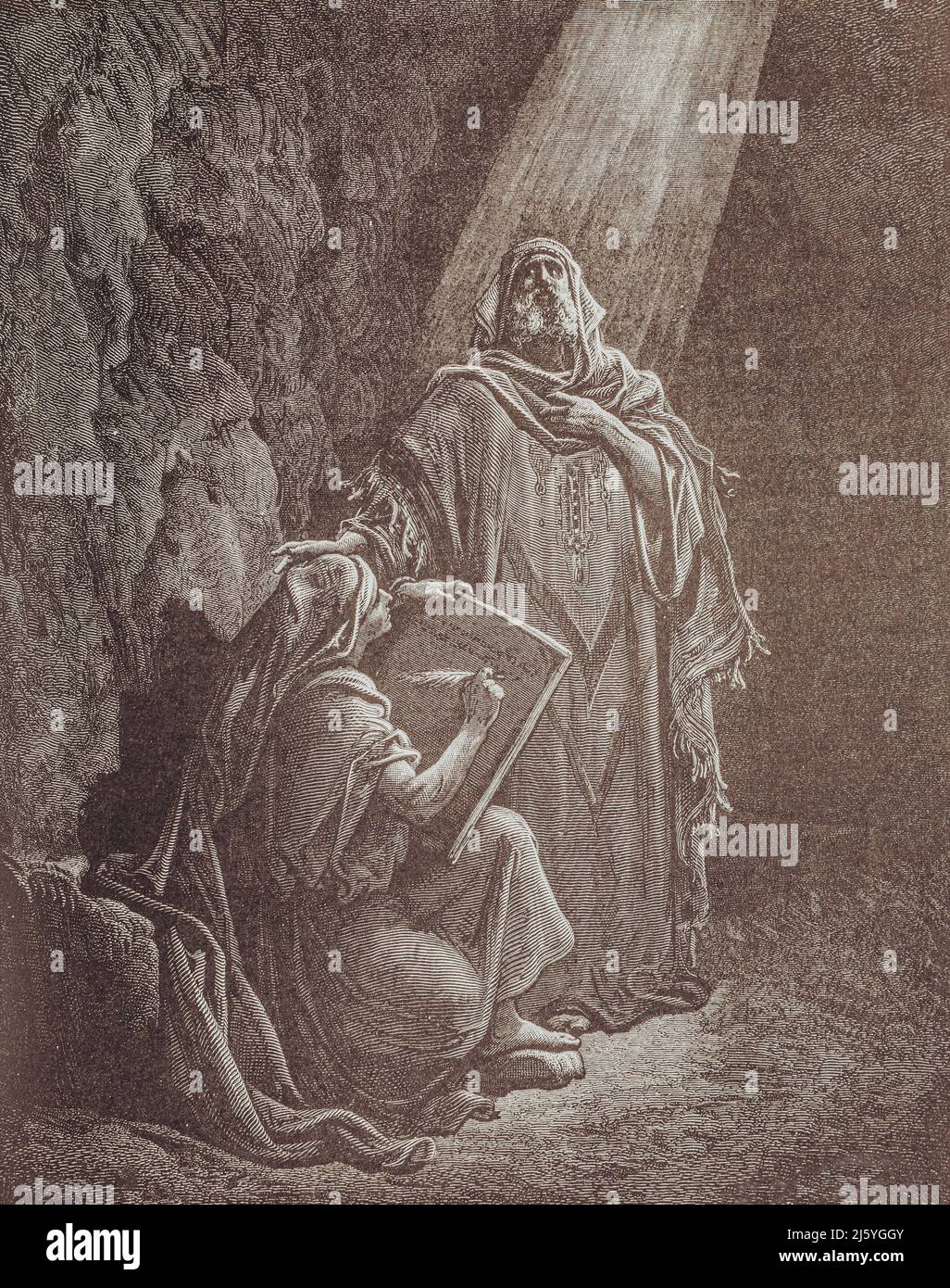 Illustration gustave dore from vision hi-res stock photography and ...
