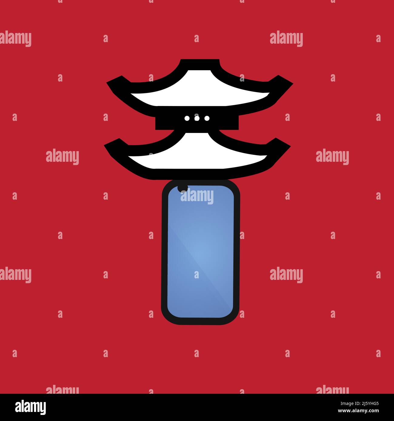 Mobile architecture Stock Vector Images - Alamy