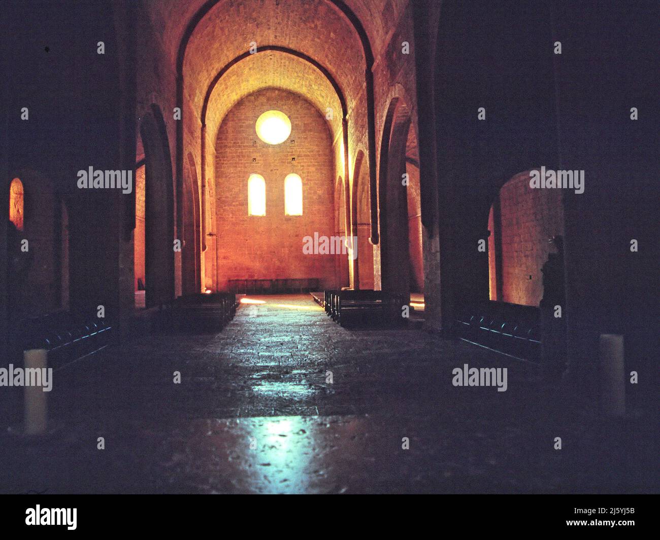 Cistercian Abbey of Le Thoronet in the Var Stock Photo - Alamy