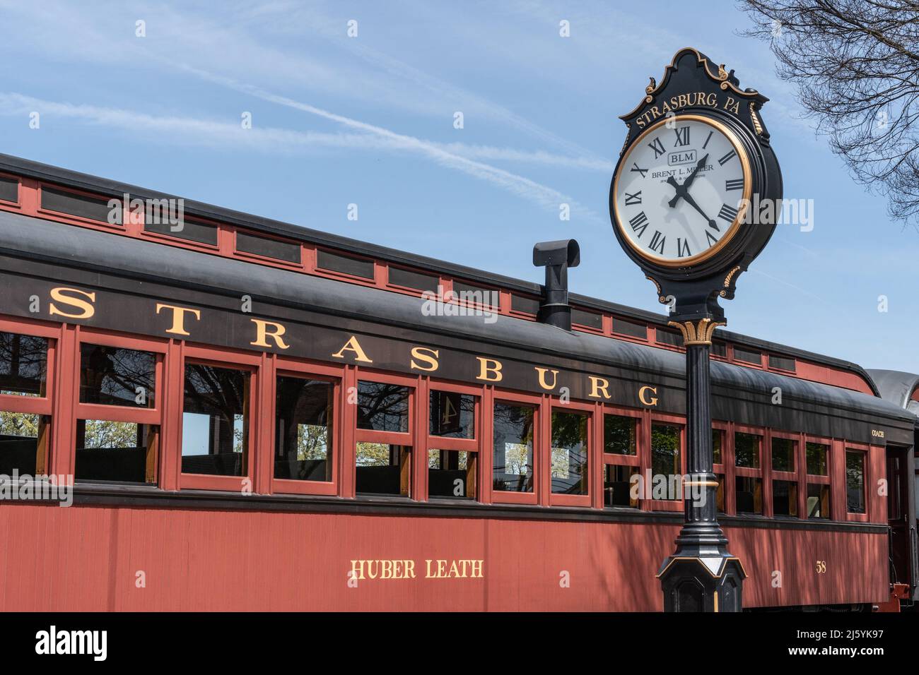 Railroad station strasburg pa hi-res stock photography and images - Alamy