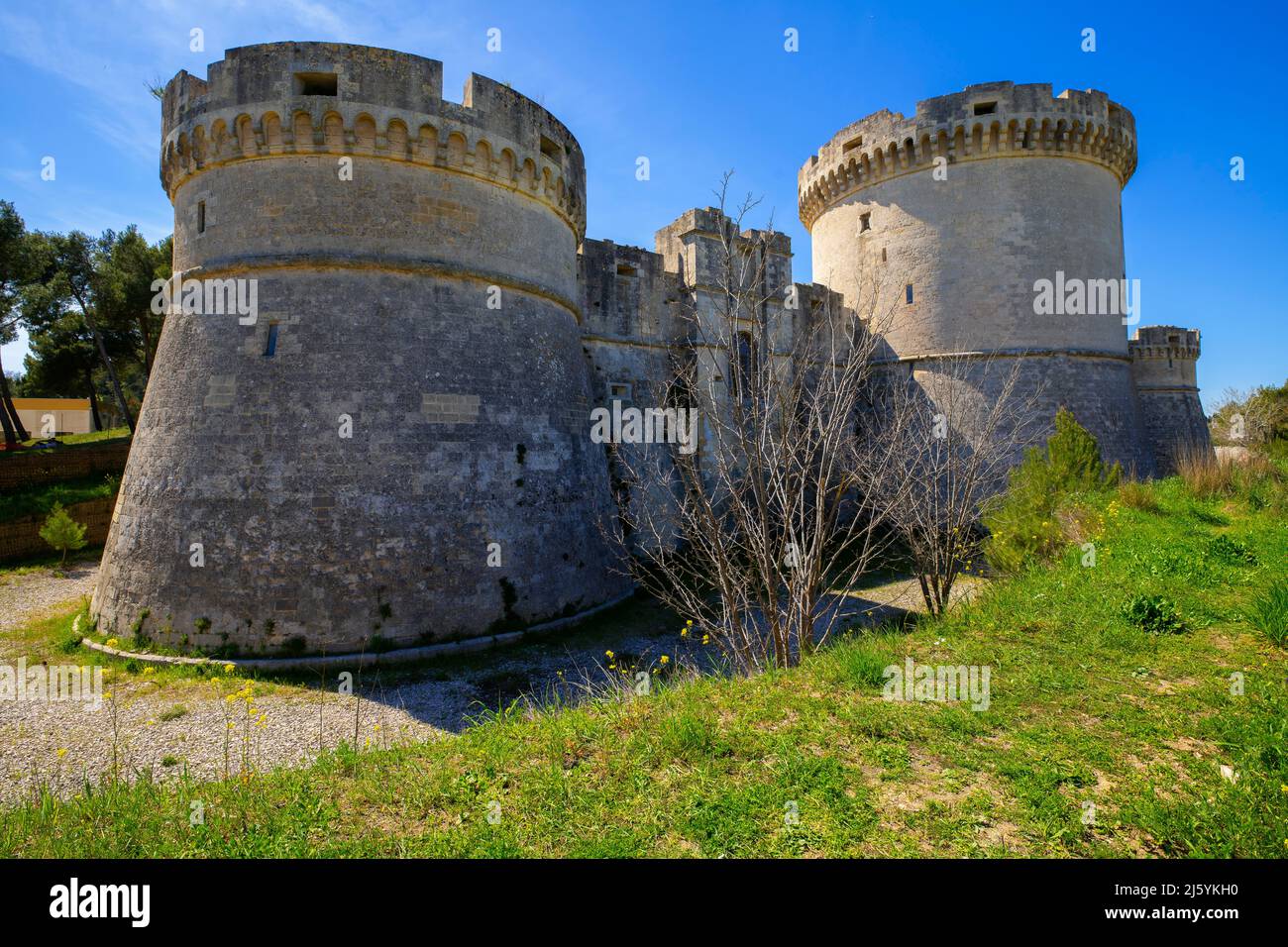 Unfinished Tramontano Castle (Castello Tramontano) in Matera ...