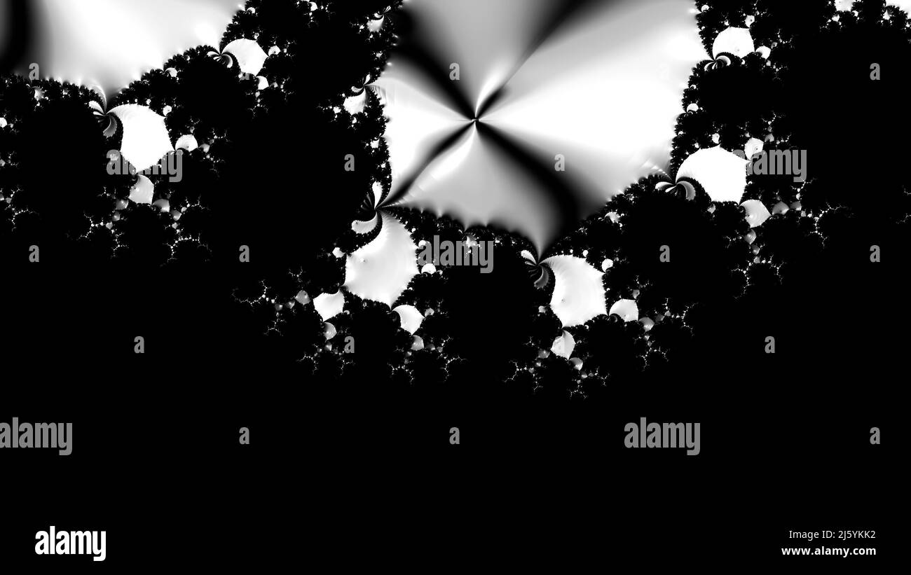 Abstract Computer generated Fractal design. A fractal is a never-ending ...