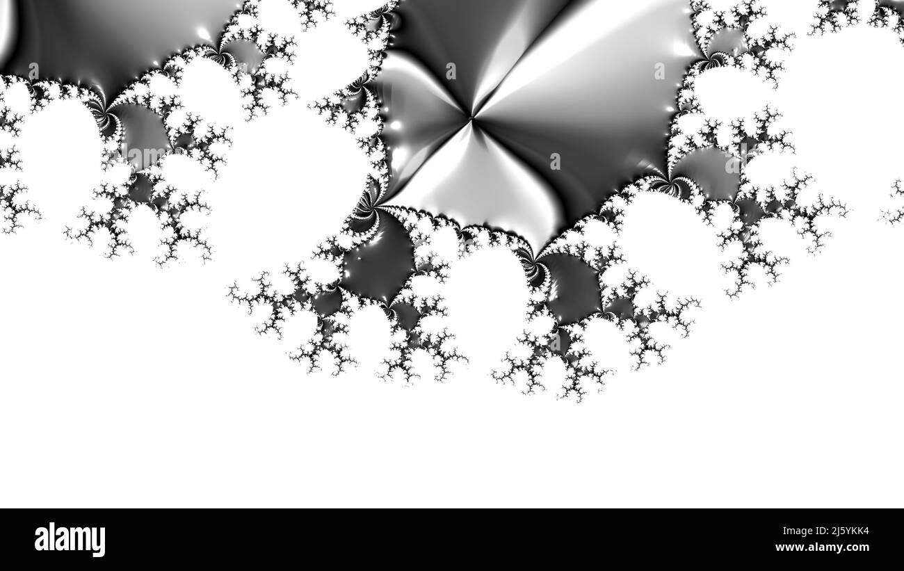 Abstract Computer generated Fractal design. A fractal is a never-ending ...