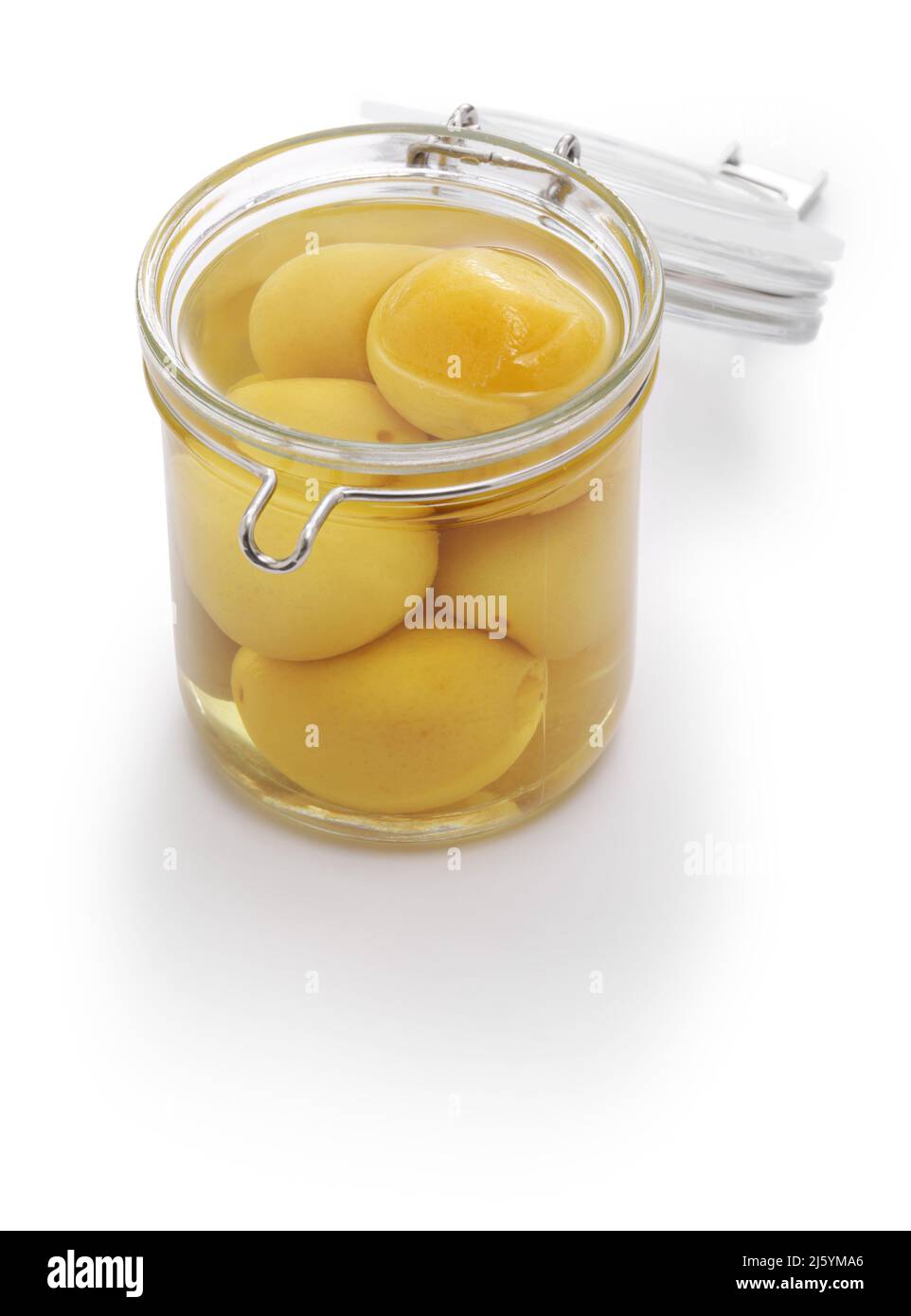 preserved lemons, the jar lid is open Stock Photo - Alamy