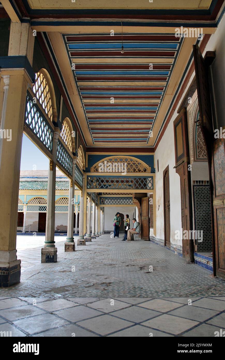 Artistic and traditional ceiling design in Morocco Stock Photo - Alamy