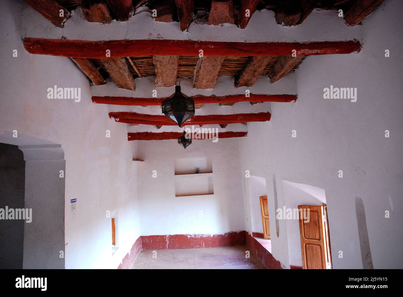 Artistic and traditional ceiling design in Morocco Stock Photo - Alamy