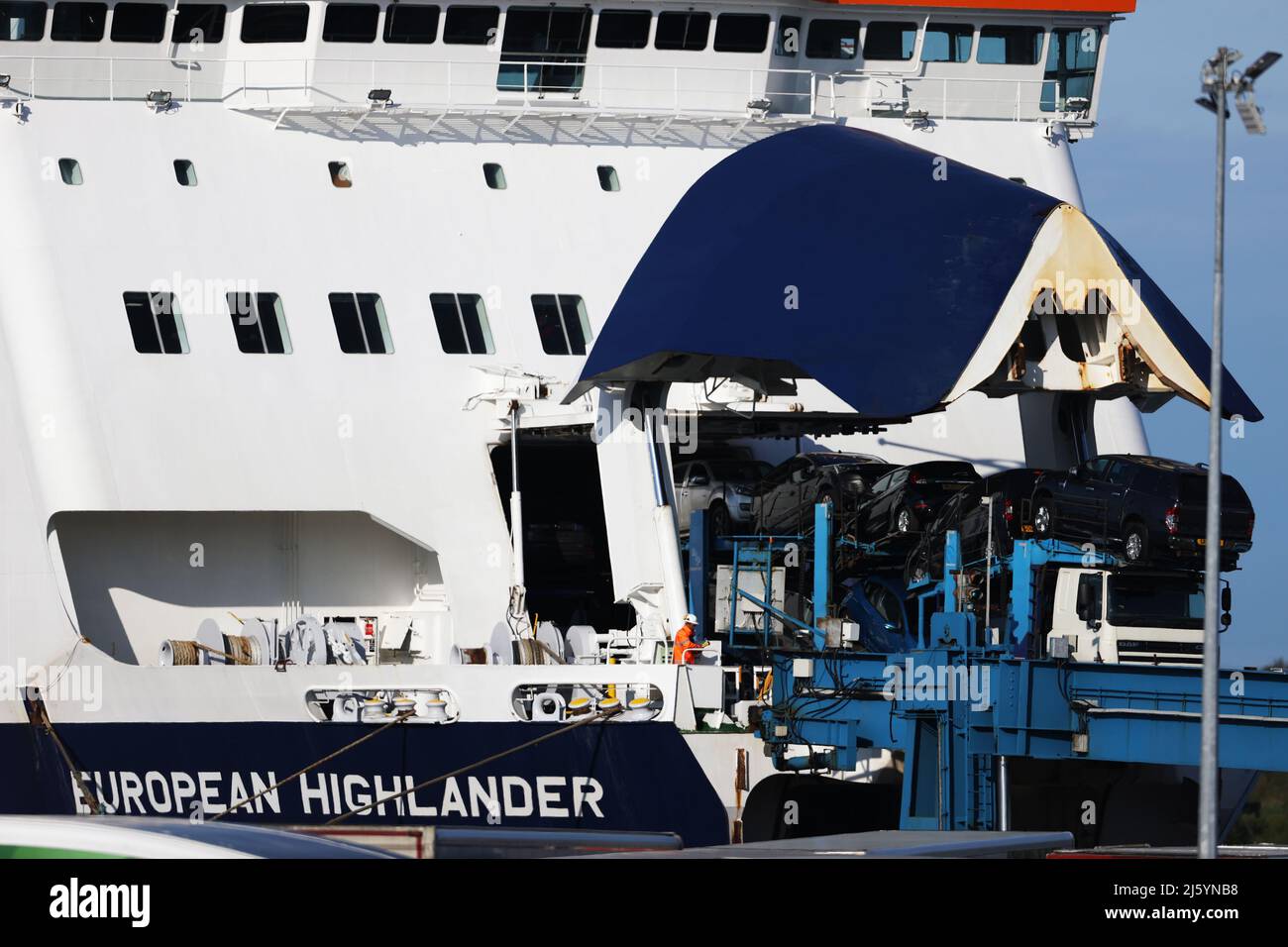 European causeway ferry hi-res stock photography and images - Alamy