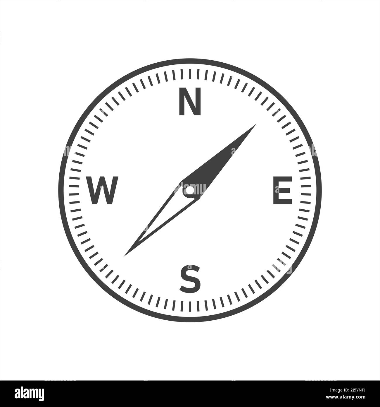 Exploration symbol Black and White Stock Photos & Images - Alamy