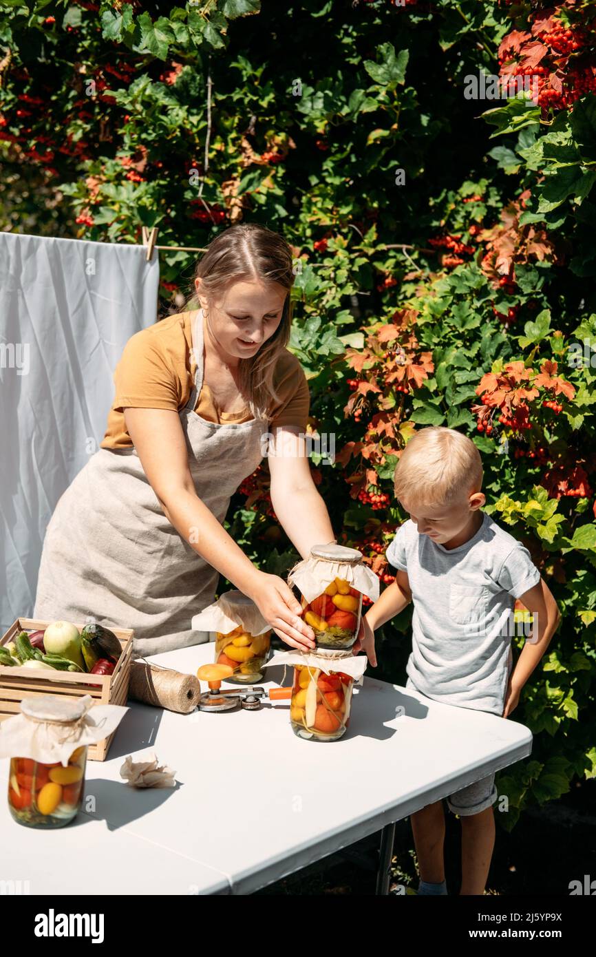How to Store and Preserve Vegetables for long Time. Canning and ...