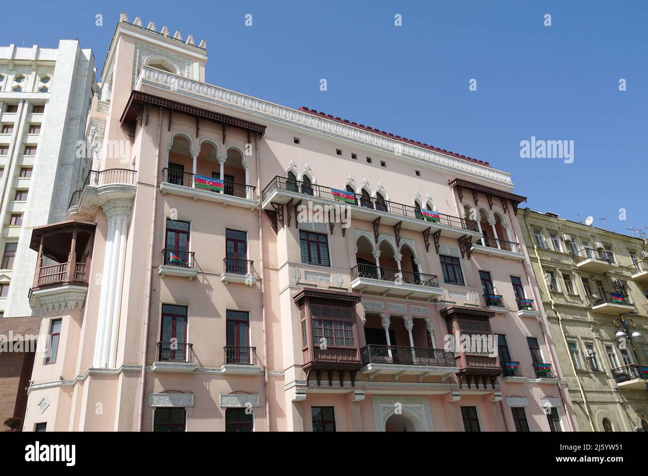 Baku, Bakı, Absheron Peninsula, Azerbaijan, Azərbaycan, Asia Stock ...