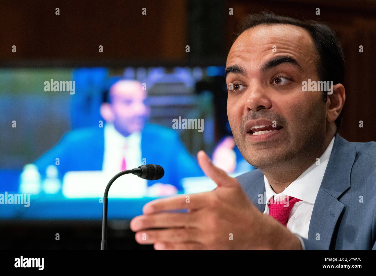 Washington, USA. 26th Apr, 2022. Consumer Financial Protection Bureau ...