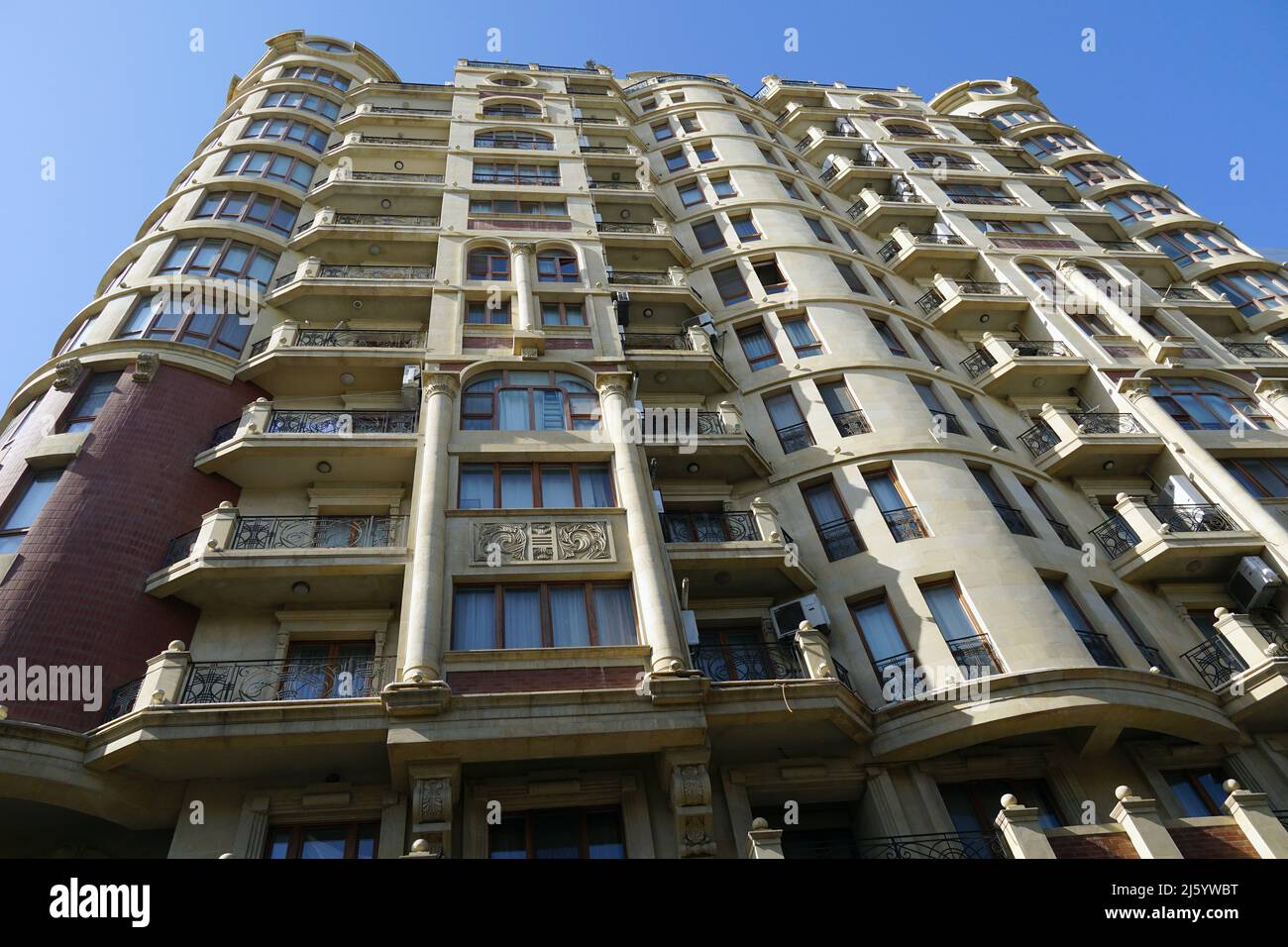 residential building, Baku, Bakı, Absheron Peninsula, Azerbaijan ...