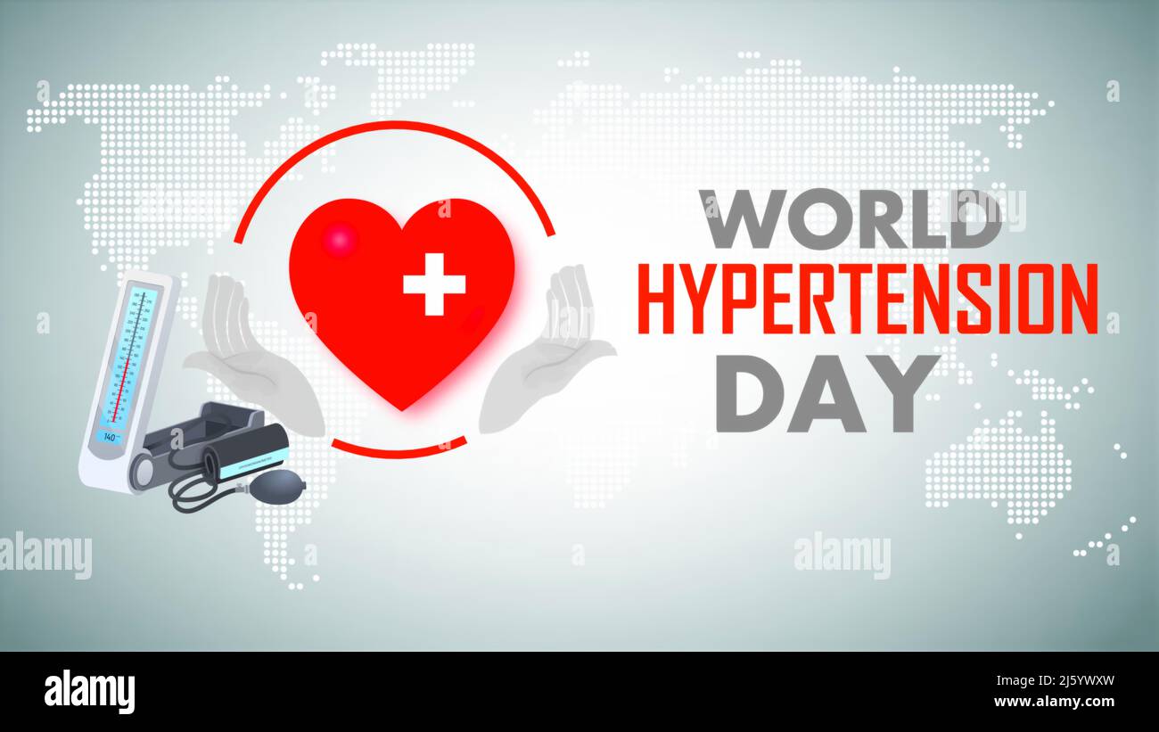 World Hypertension Day 17 May Stock Photo - Alamy